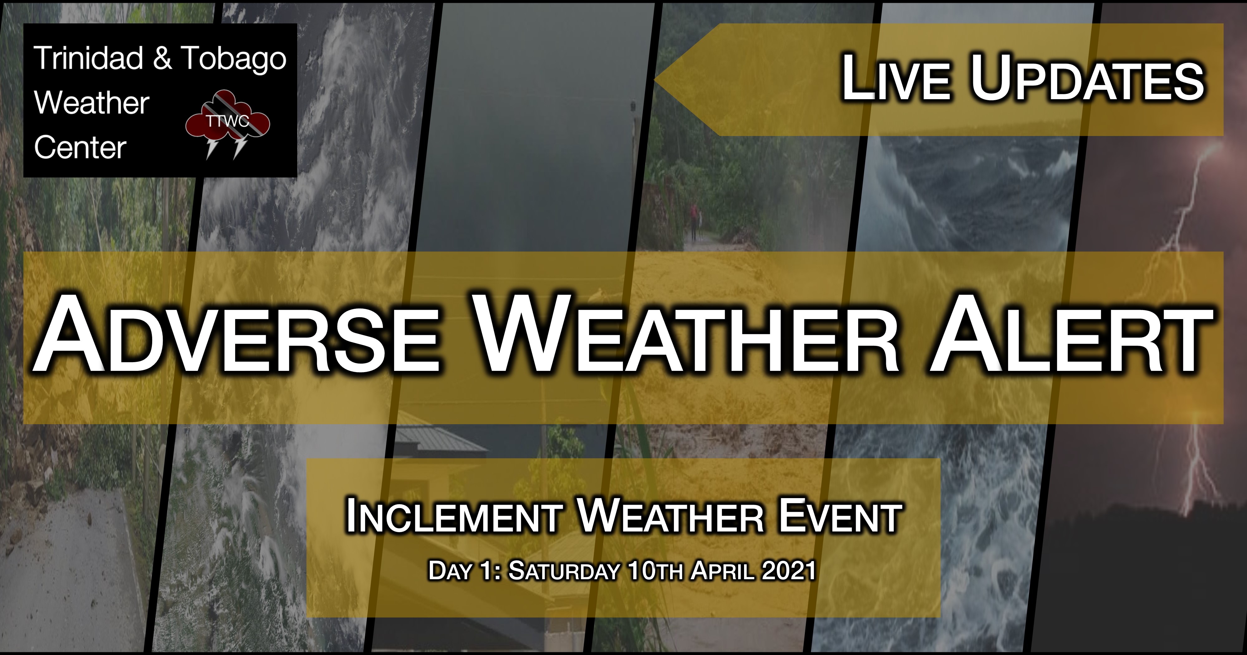 Adverse Weather Alert In Effect For T&T - 24liveblog